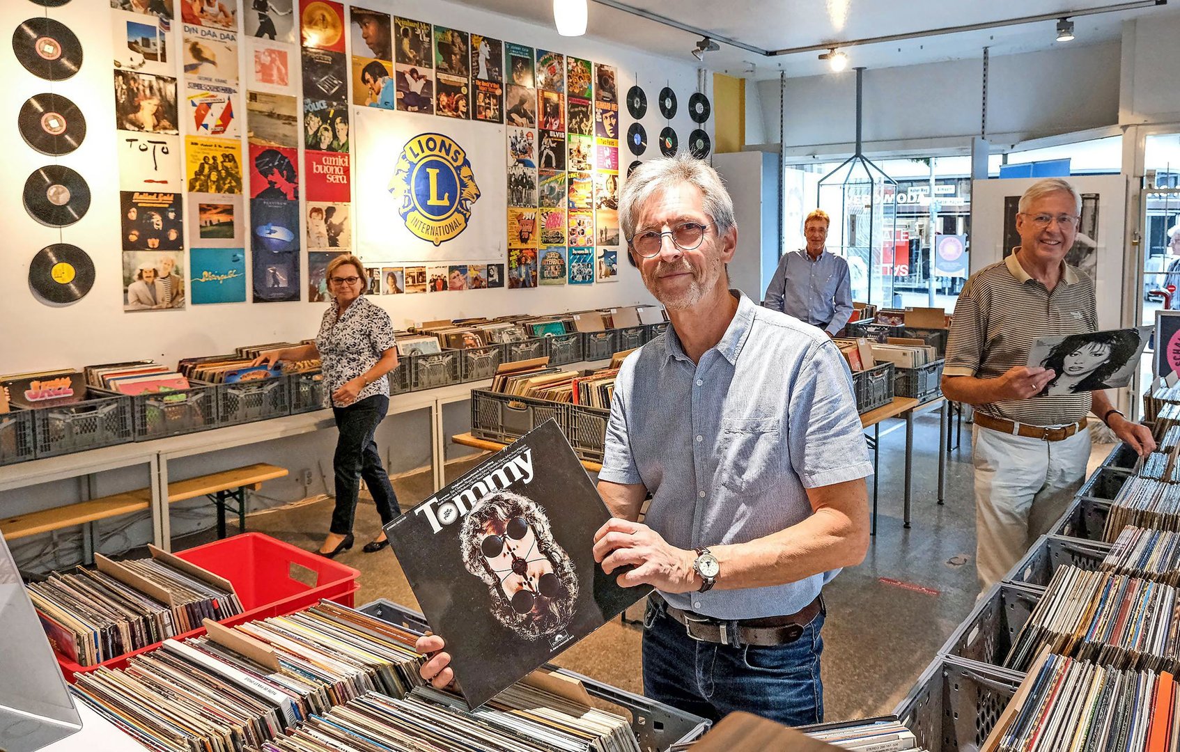 Heute geht es los: Die Lions öffnen die Vinyl-Schatztruhe