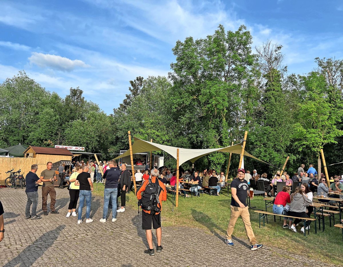 300 Plätze auf der Leineinsel