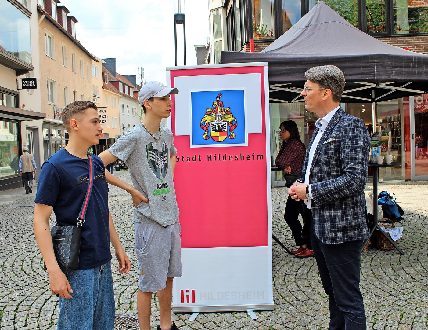 Zwei Stunden mit der Stadtspitze