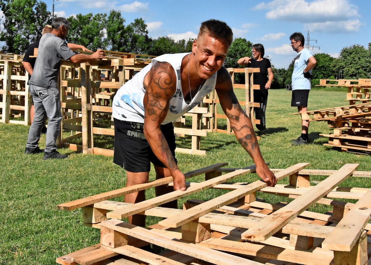 Bei ihm ist alles paletti