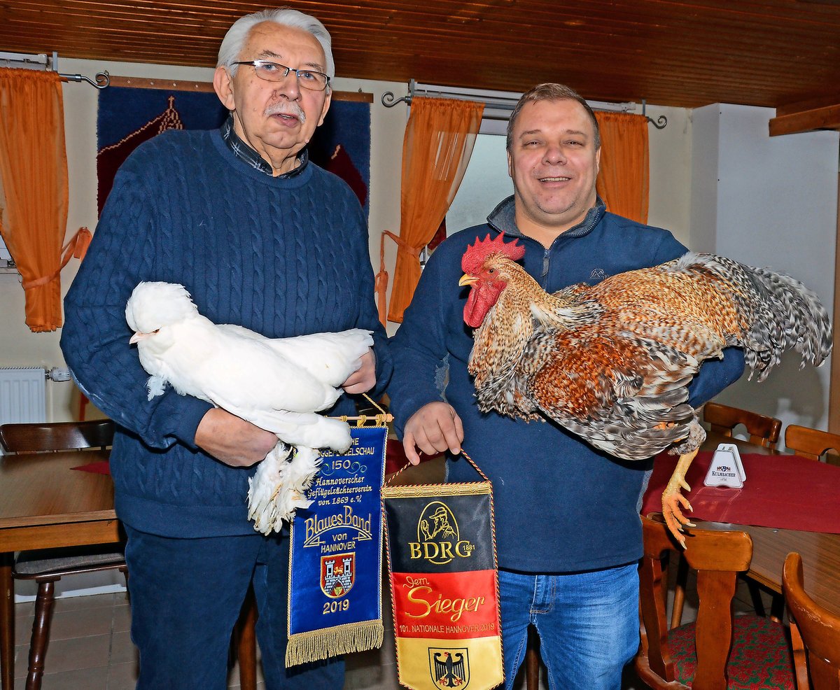 Großer Erfolg für Michael Werth: Bundessieg mit Bielefelder Kennhühnern ...