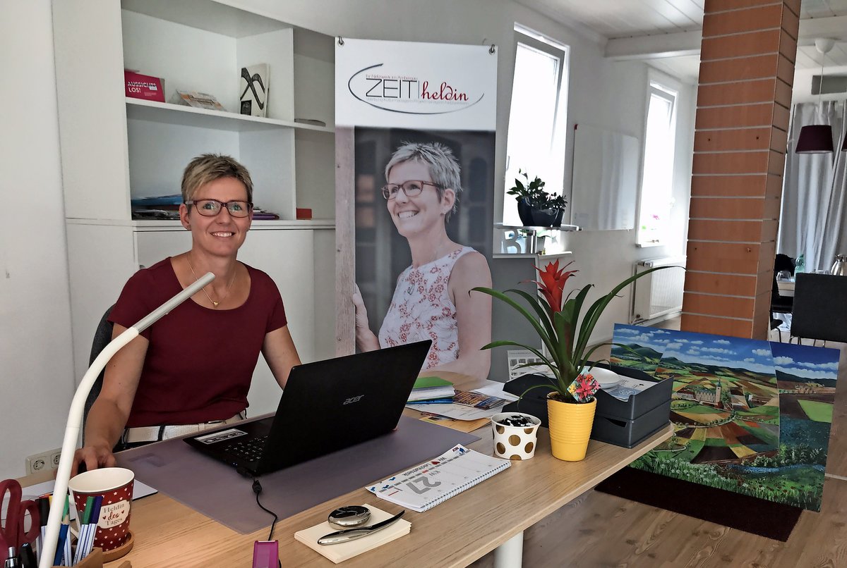 Maike Becker erfindet einen neuen Beruf – Zeitheldin