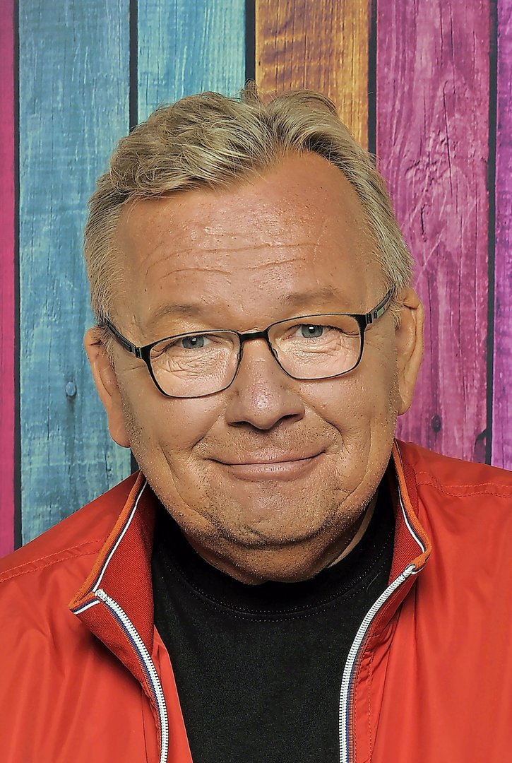 Bernd Stelter im Audimax der Uni