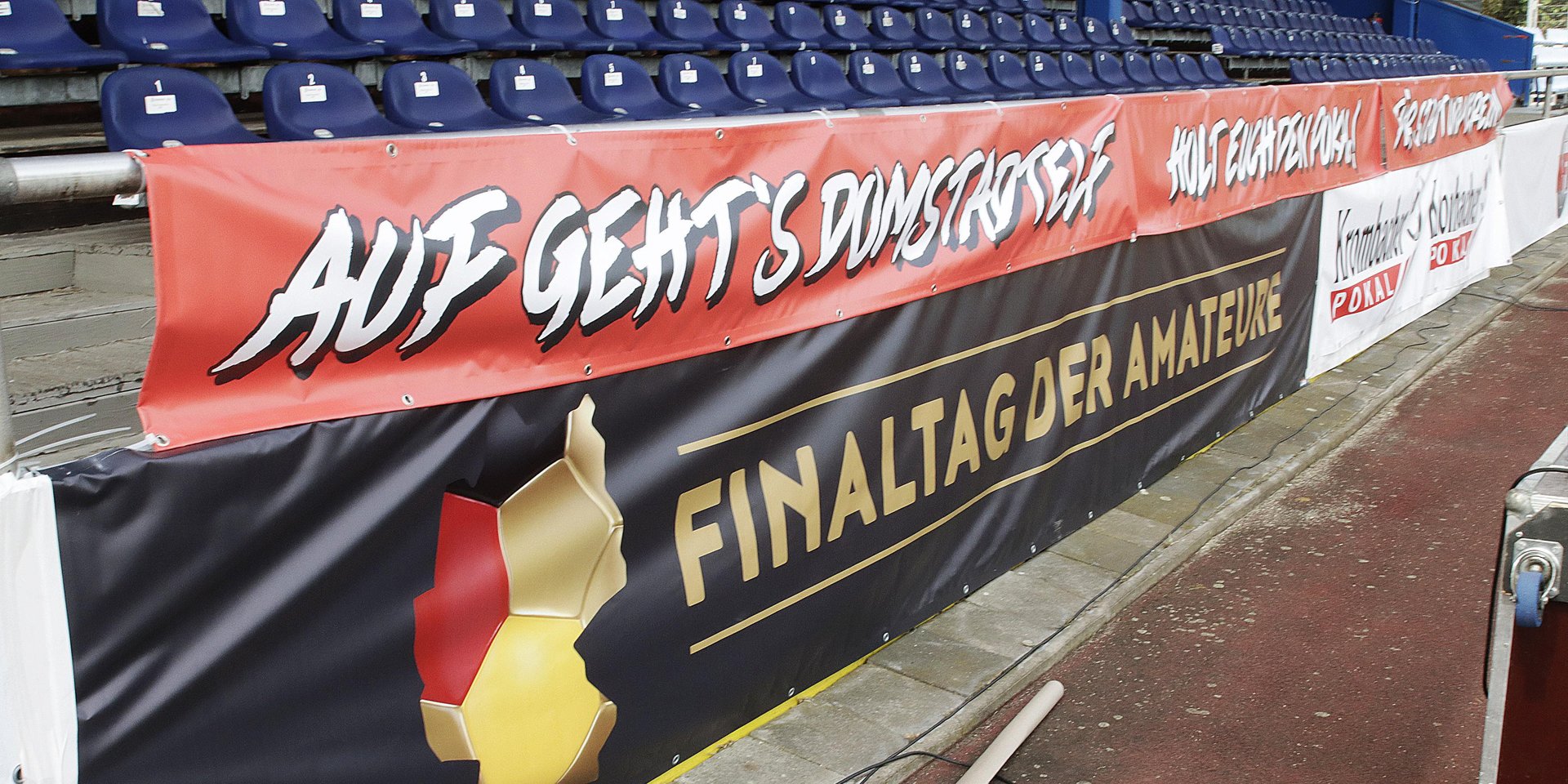 Parken, Tickets, Fernsehen: Letzte Informationen zum Pokalfinale VfV 06 Hildesheim gegen Atlas ...