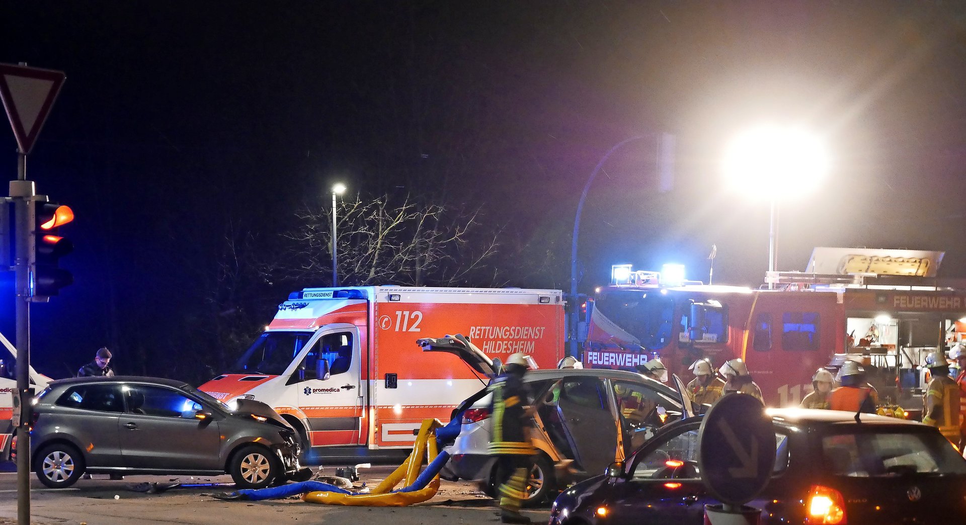 Zwei Frauen bei Unfall verletzt