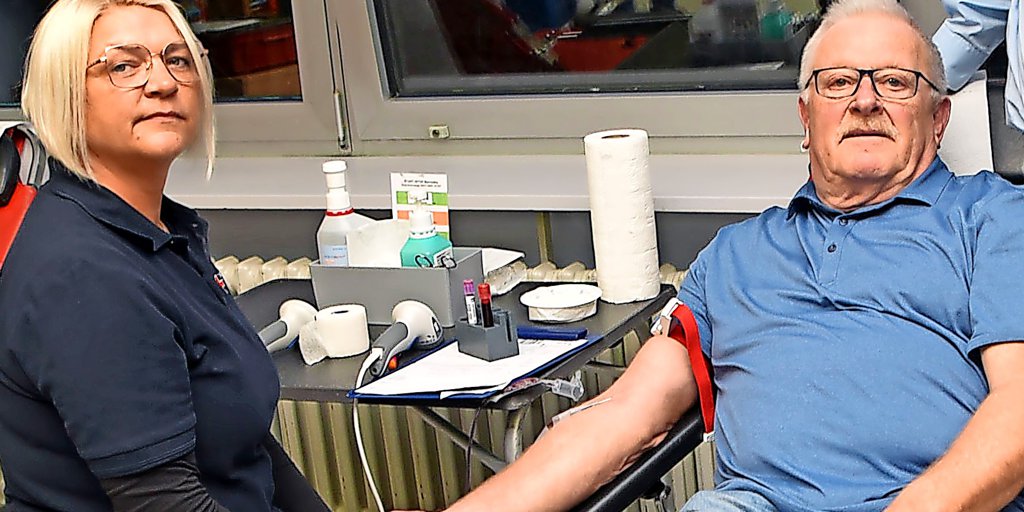 Rekordverdächtig: Borsumer spendet zum 175. Mal Blut