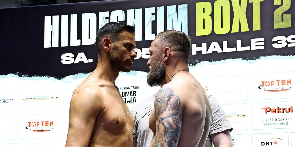 Bloß nicht blinzeln: Hildesheimer Boxer Omar Siala liefert schon beim ...