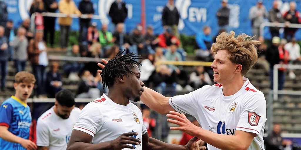 Fred Mensah sorgt mit Doppelpack für Heimsieg des VfV 06 Hildesheim