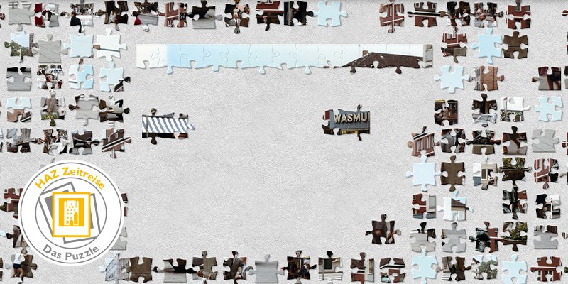 Historisches Puzzle: Am Hildesheimer Huckup