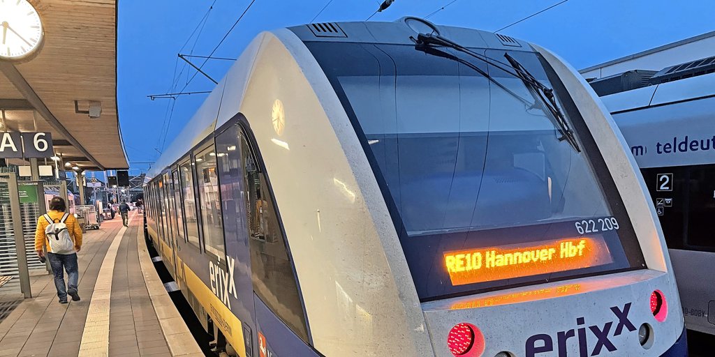 Mehrere Erixx-Fahrten im Kreis Hildesheim fallen aus - Hildesheimer Allgemeine