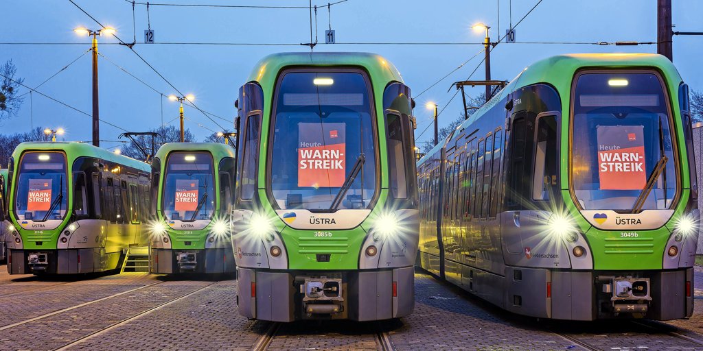Üstra-Streik steht in Hannover steht bevor – mit Folgen für Pendler aus ...