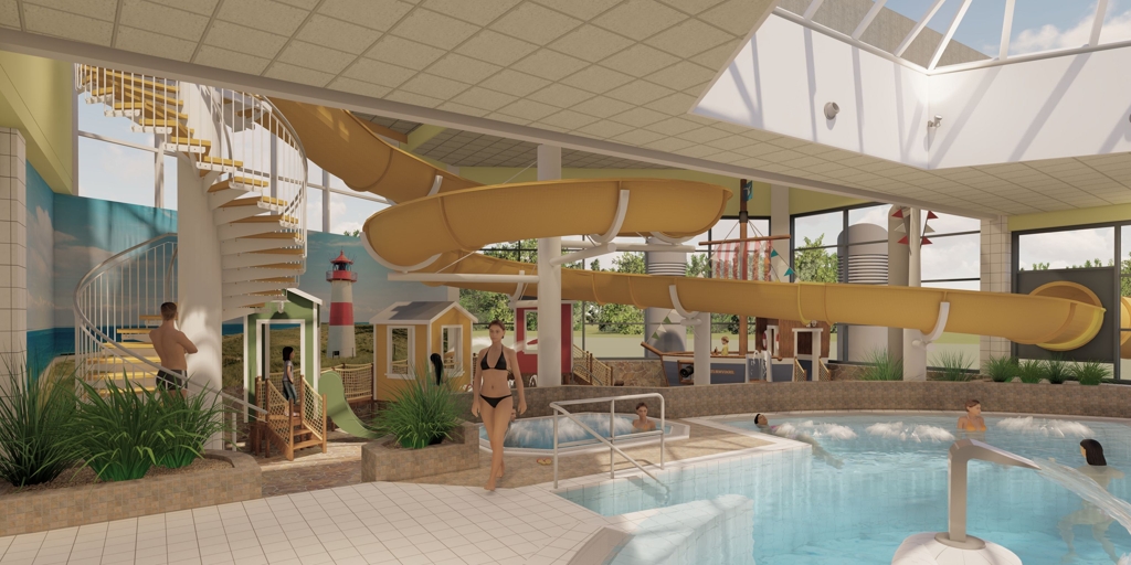 Fischkutter und Lichter-Rutsche: Sarstedter Schwimmbad rüstet auf