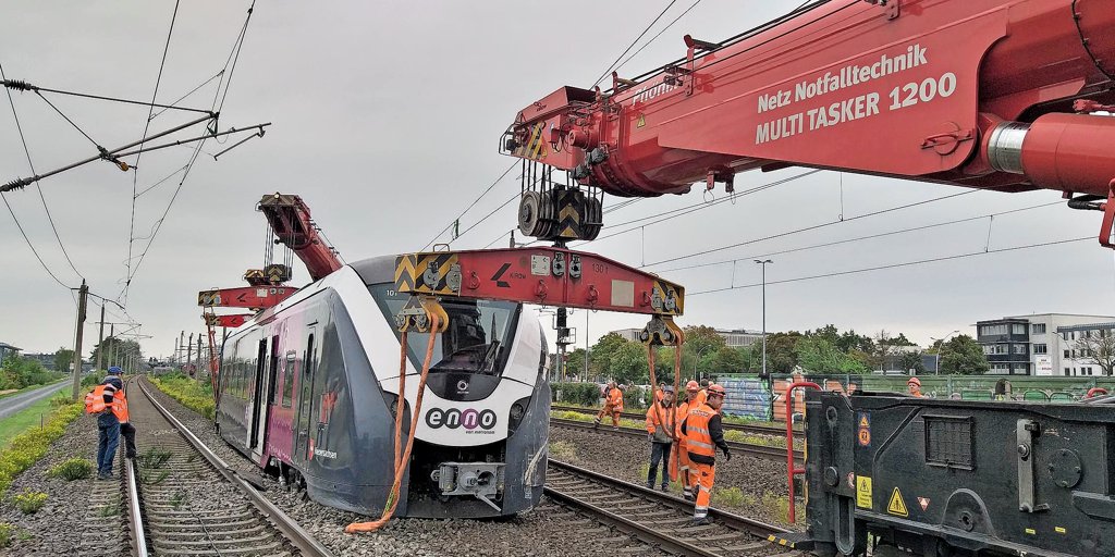 Wieder freie Fahrt für enno und die Züge der Bahn