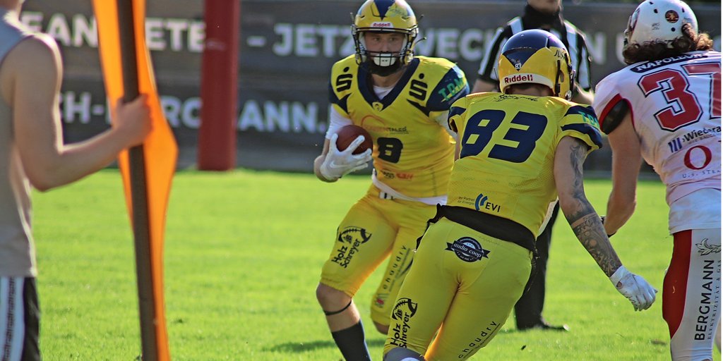 Hildesheim Invaders nach 35:0-Sieg in Braunschweig Gruppensieger