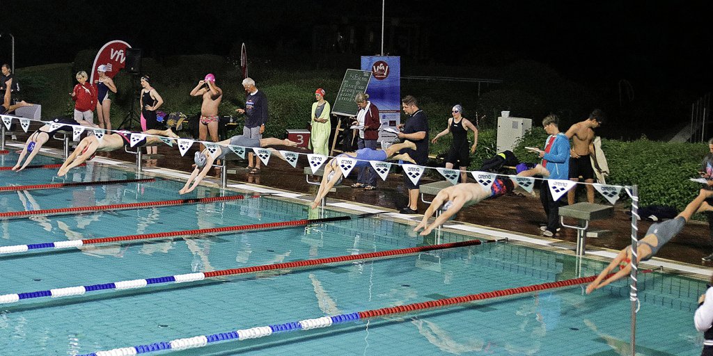Schwimmer-Cup des VfV Hildesheim: Selbst nachts werden Wettbewerbe ...