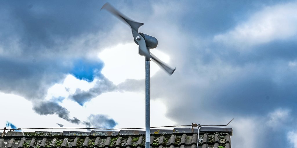 Itzumer Familie nutzt eigenes Windrad für Strom – auf dem Hausdach